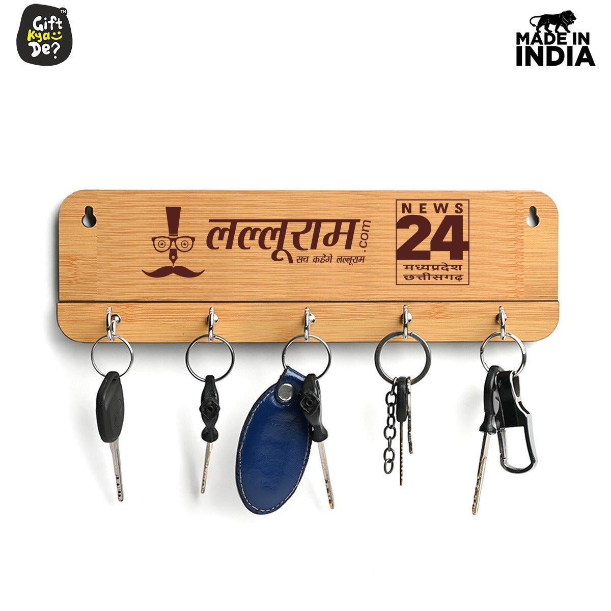 Customized Keyring Stand | Eco-friendly Product | Corporate – Gift Kya De