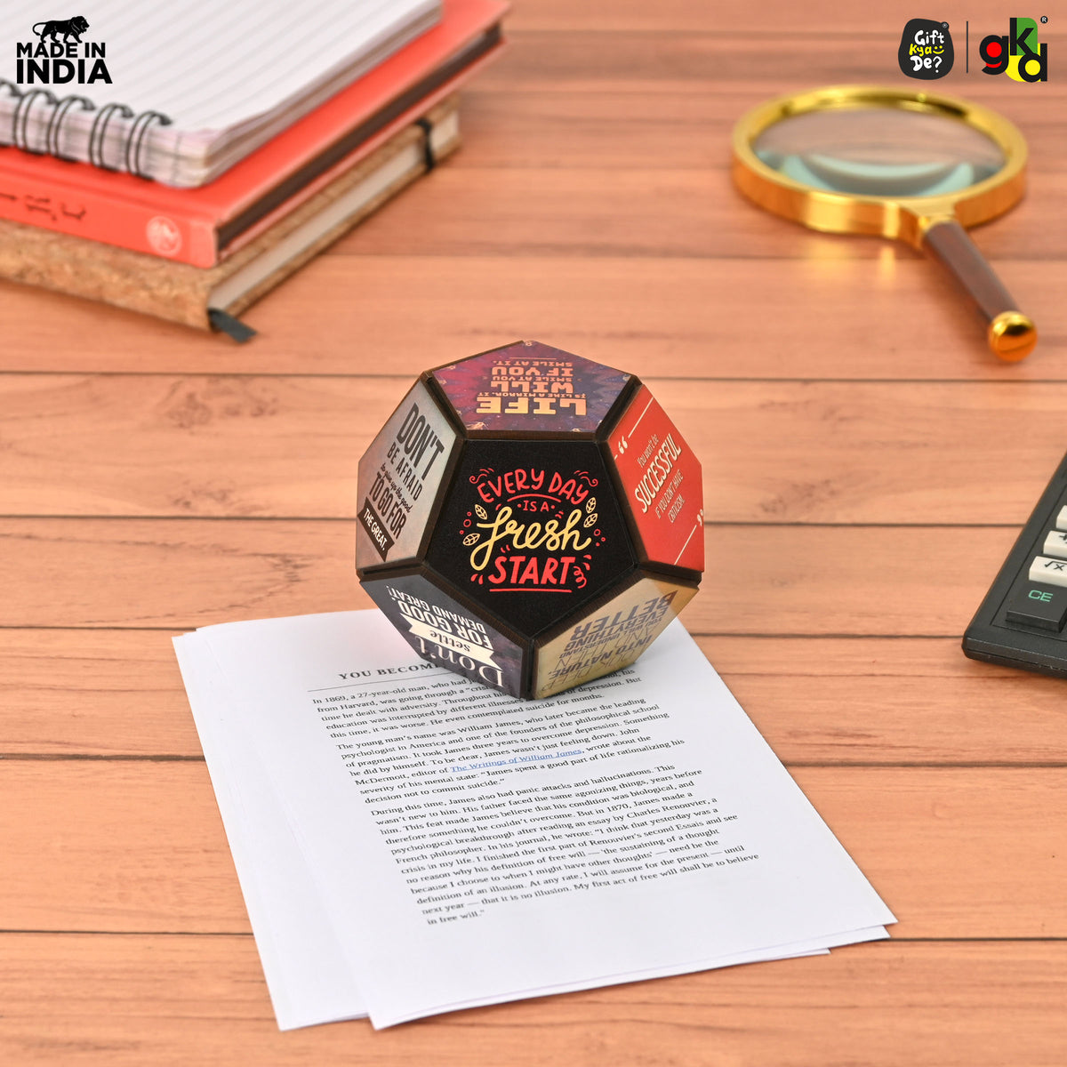 Wooden Paperweight – Unique Designs – Desk Accessory – Stylish ...