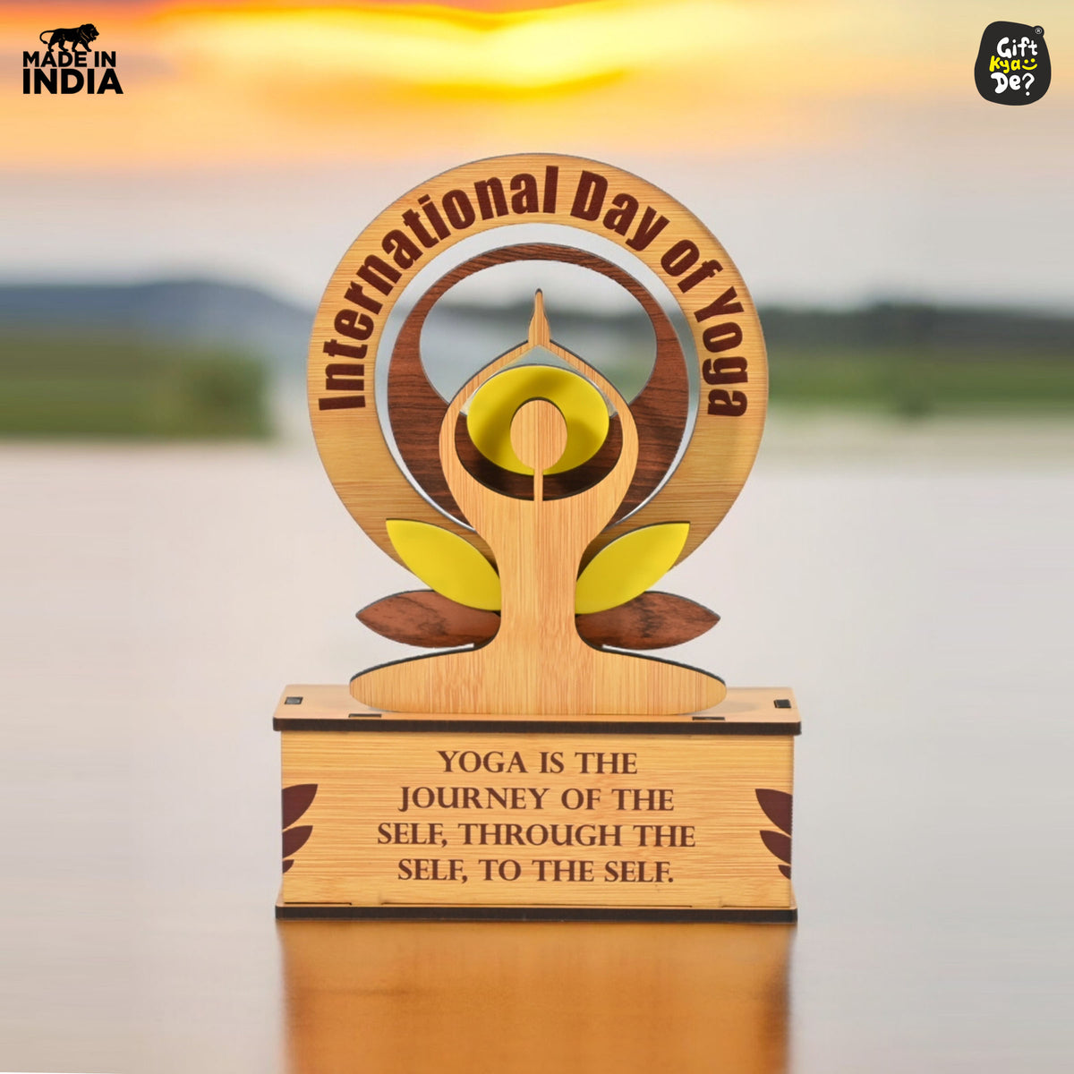 Customize Yoga Themed Awards | Memento for Yogis and Yoginis | Mindful ...